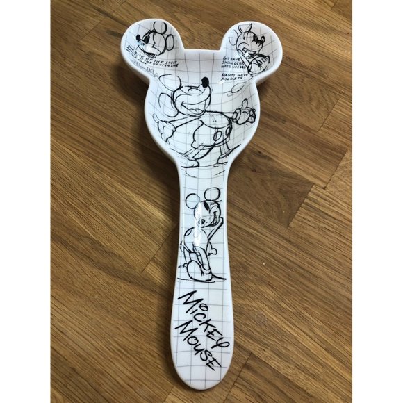 Disney | Kitchen | Mickey Mouse Sketch Spoon Rest | Poshmark